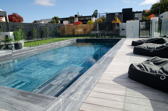 Merivale Pool Landscape - Modern - Pool - Christchurch - by GILL ...