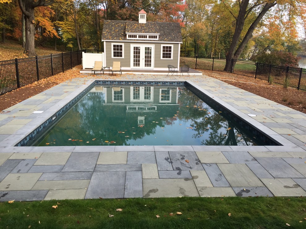 Merrimac River Pool - Traditional - Pool - Boston - by Precision Pool ...