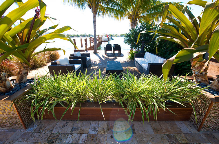 Miami Beach Dockside Pool - Tropical - Pool - Miami - by David Font ...