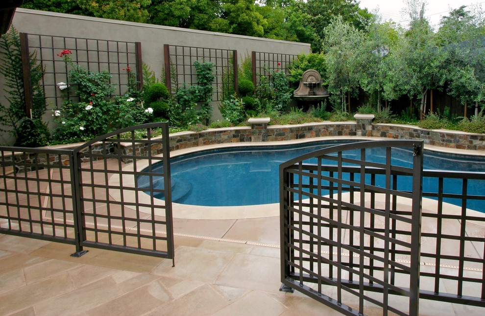 Michael Glassman Designs - Traditional - Pool - Sacramento - by Michael ...