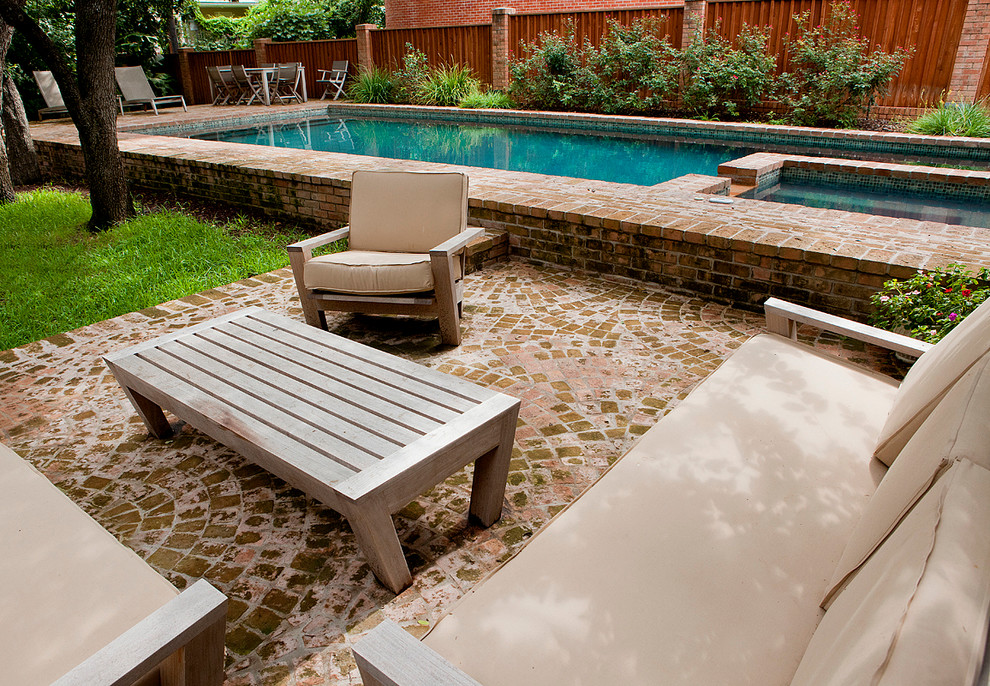 Midcentury Modern Pool - Midcentury - Pool - Austin - by Brad Sharpe ...