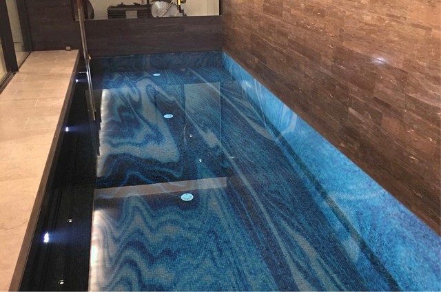 Midnight Water Fantasy | Glass Mosaic | PIXL Mist Collection - Modern ...