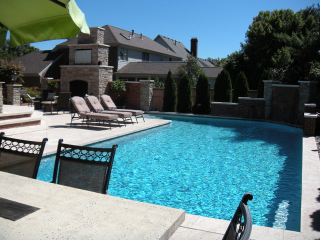 Minimum Space/Maximum Impact - Traditional - Pool - Other - by Taylor ...