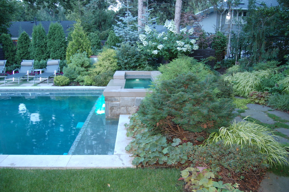 Minneapolis Retreat - Modern - Pool - Minneapolis - by Signature Pools ...