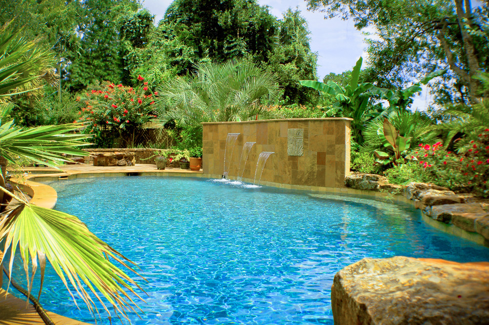 Mirror Lake Designs - Pools - Traditional - Pool - Houston - by Mirror ...