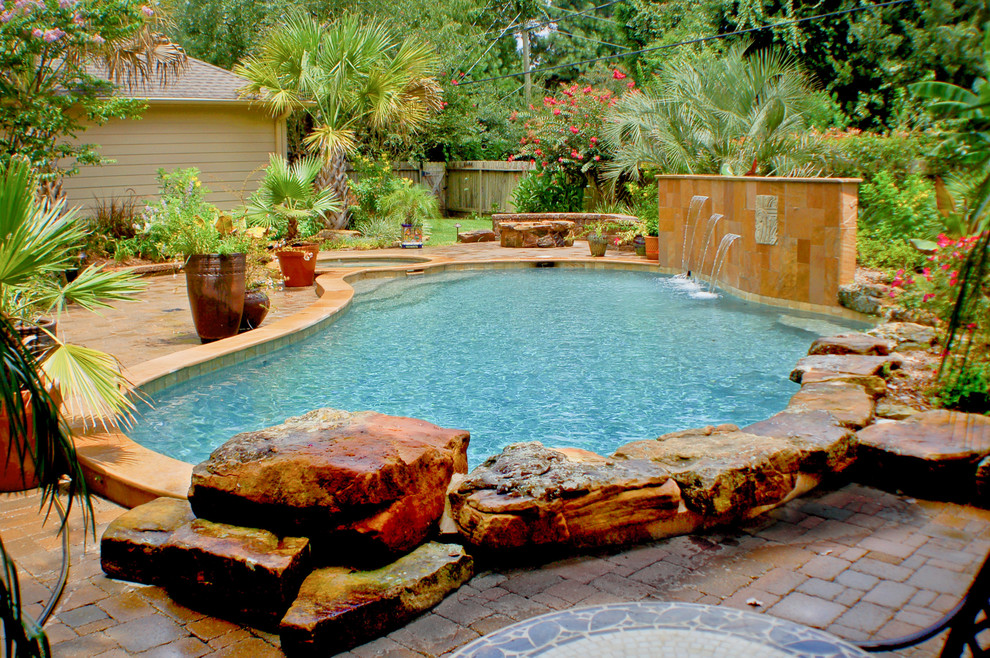 Mirror Lake Designs - Pools - Traditional - Pool - Houston - by Mirror ...