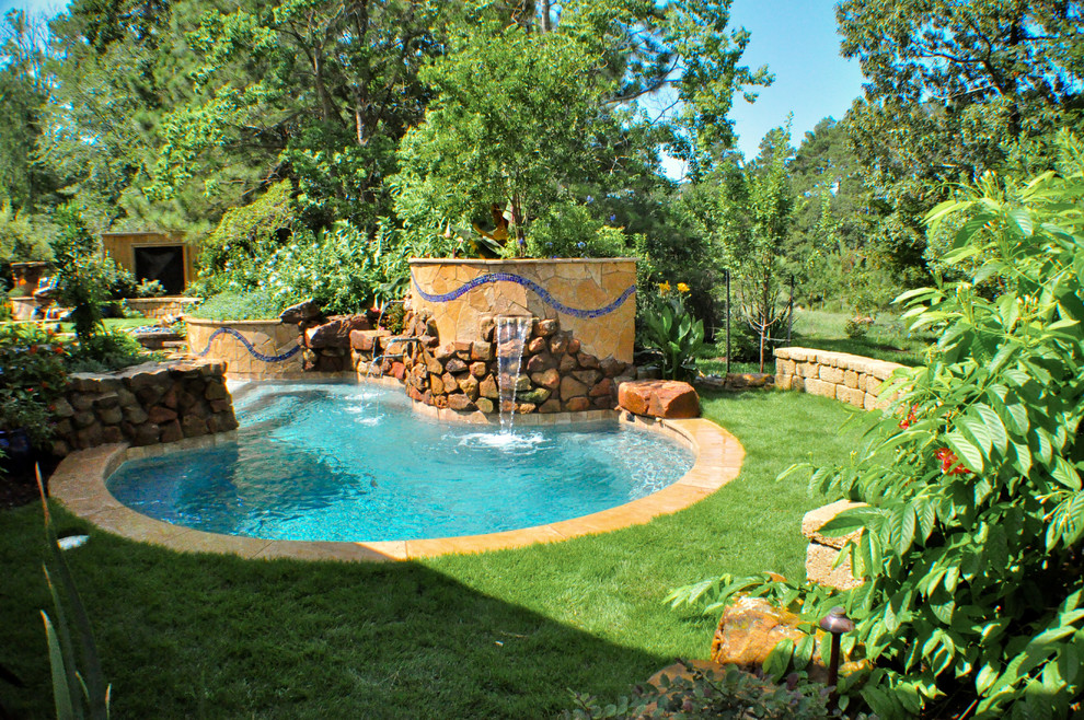 Mirror Lake - Small Space Pools - Traditional - Pool - Houston - by ...