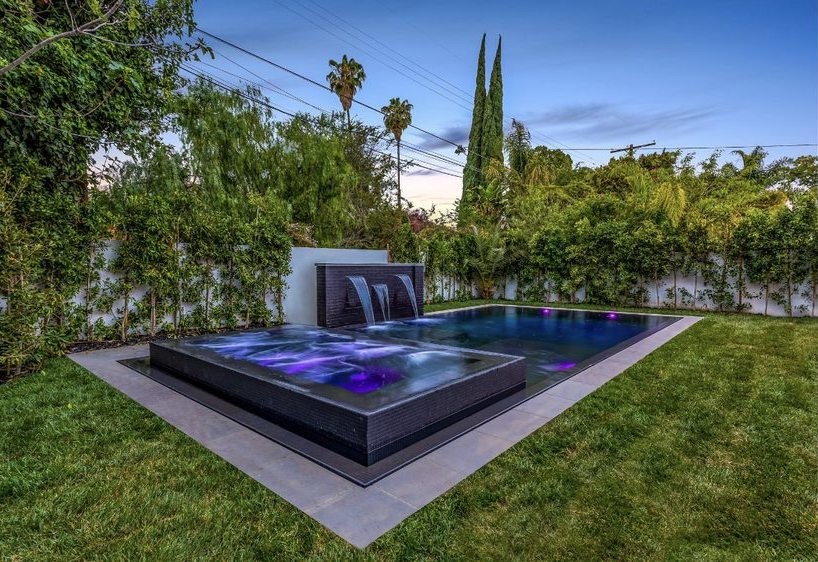Modern Chic Custom Home Build - Modern - Pool - Los Angeles - by ...