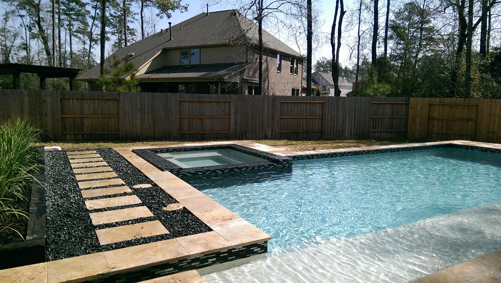 Modern-Contemporary Pool 1 - Contemporary - Pool - Houston - by Innova ...