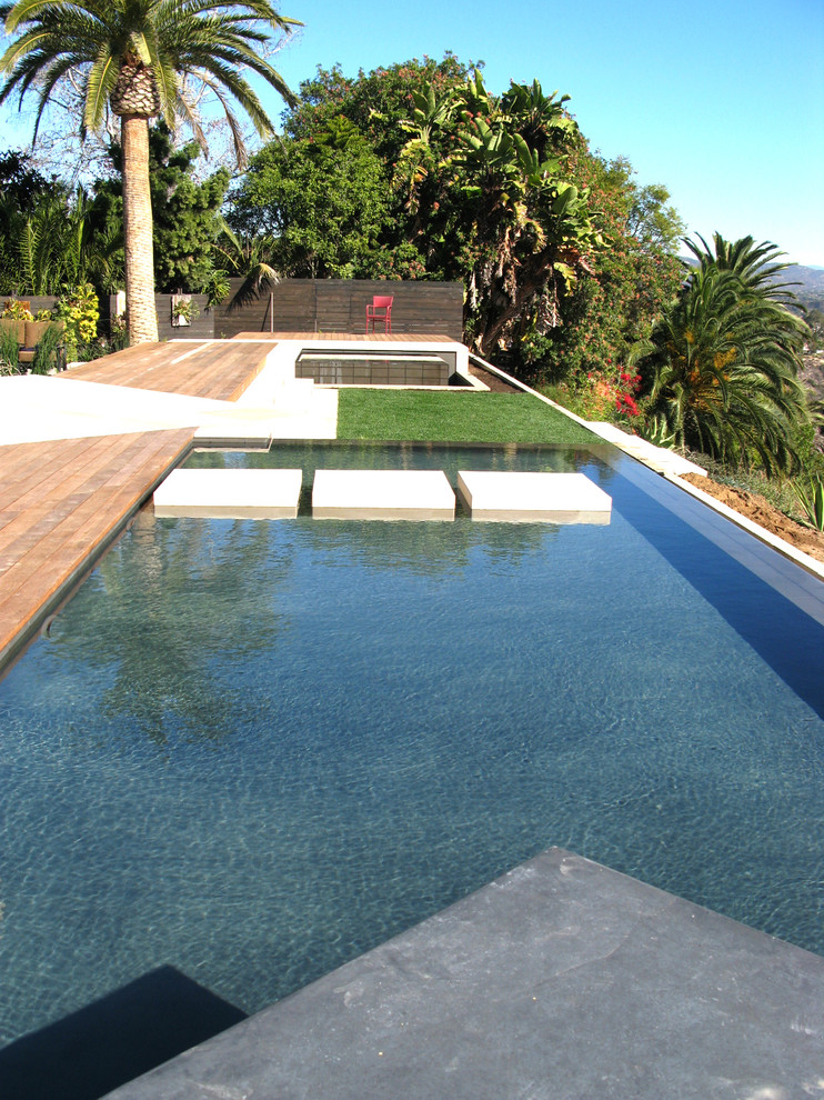 Modern garden in Encinitas - Contemporary - Pool - San Diego - by ...
