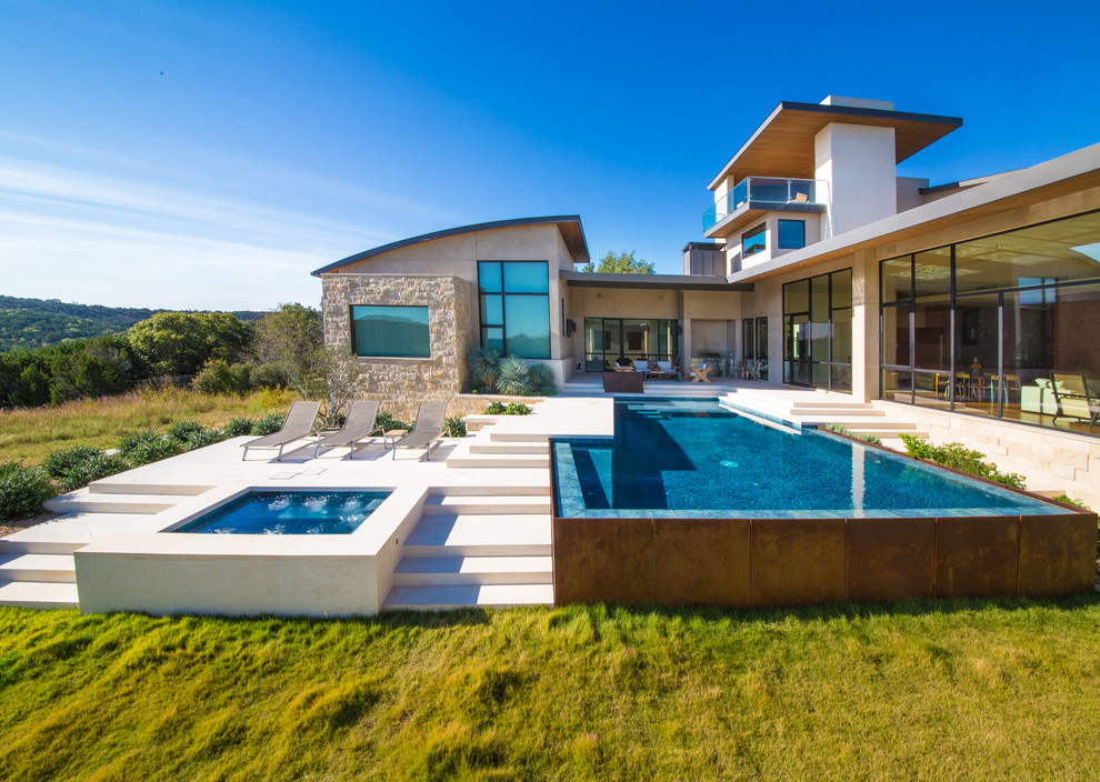 Modern Luxury - Contemporary - Pool - Austin - by Aqua Builders | Houzz