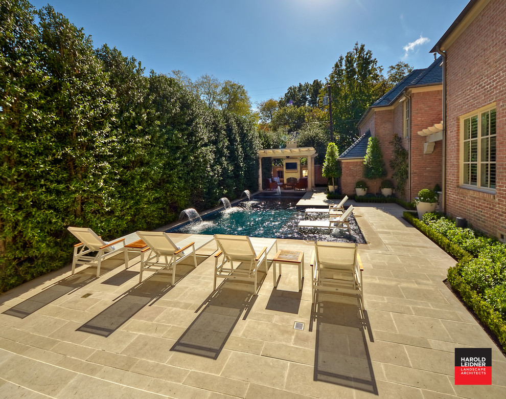 Modern: Maplewood - Traditional - Pool - Dallas - by Harold Leidner ...