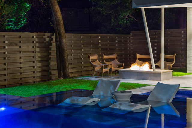 Modern Masterpiece Contemporary Swimming Pool And Hot Tub Dallas