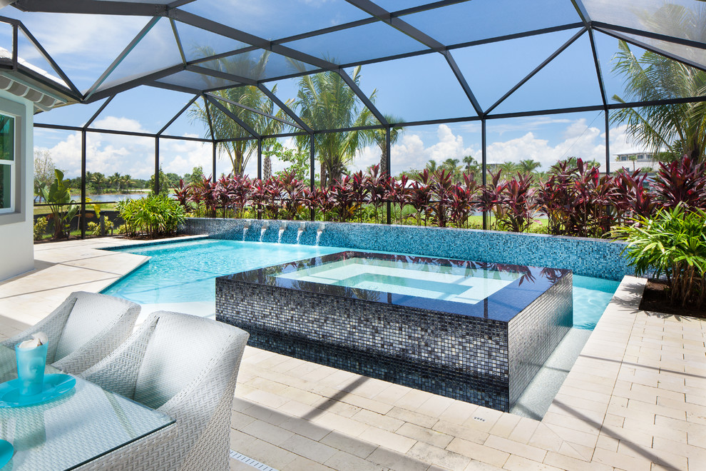 Modern Pool - Modern - Swimming Pool & Hot Tub - Miami - by Knaak ...