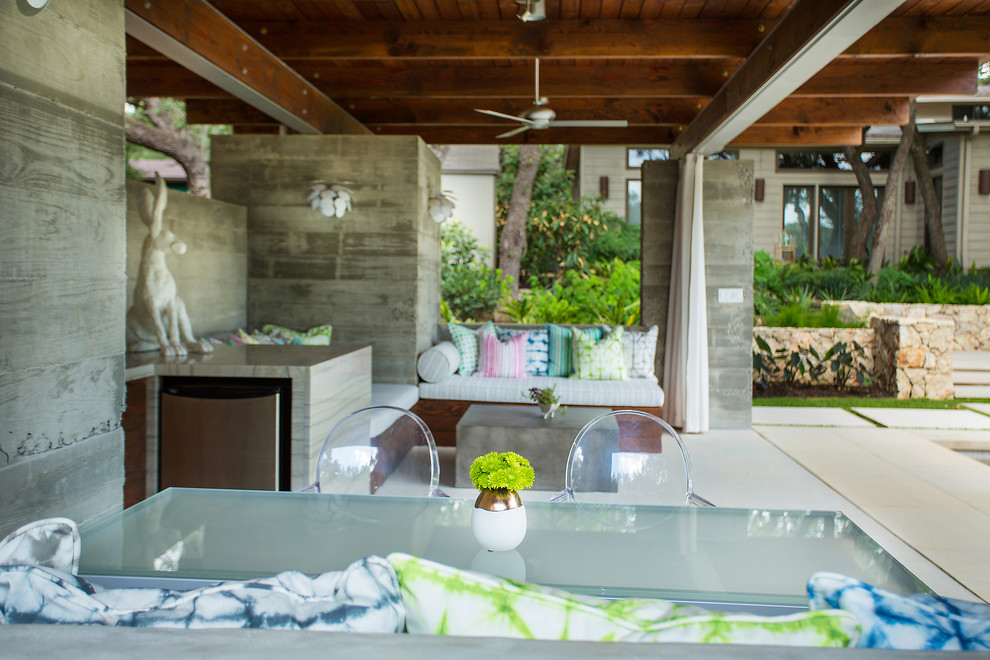Modern Pool Retreat - Modern - Pool - Austin - by Vernon Wentz | Houzz