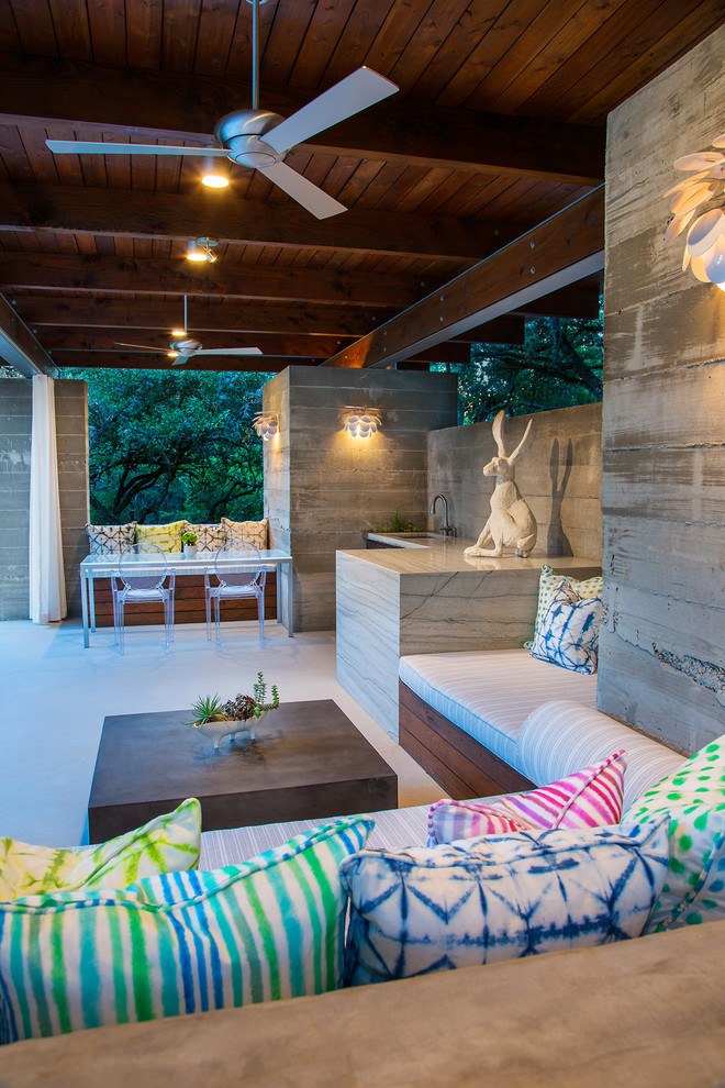 Modern Pool Retreat - Modern - Pool - Austin - by Vernon Wentz | Houzz