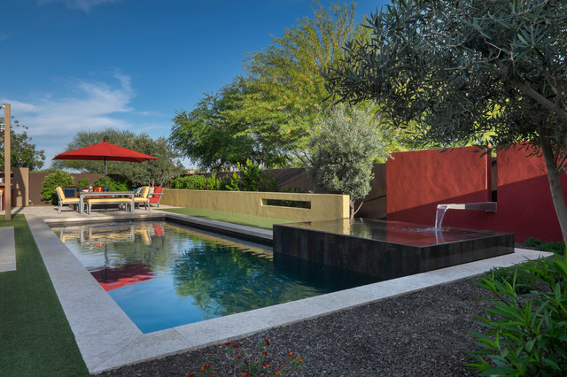 Modern Resort Style - Modern - Swimming Pool & Hot Tub - Phoenix - by ...