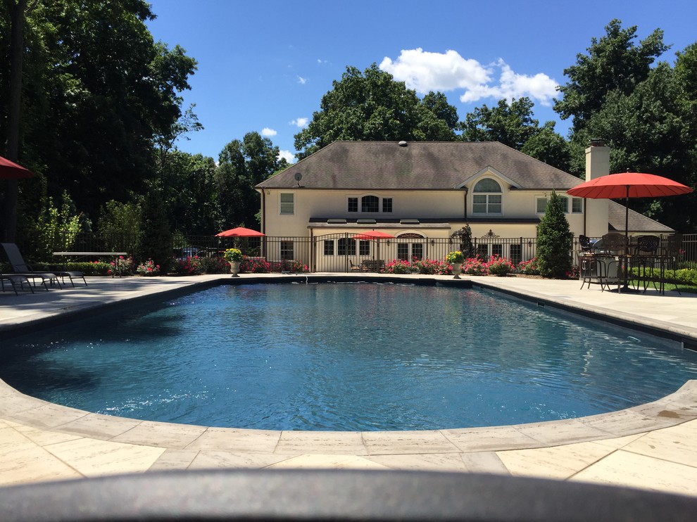 Modern Tuscan - Modern - Pool - New York - by GARY DUFF DESIGNS,LTD | Houzz