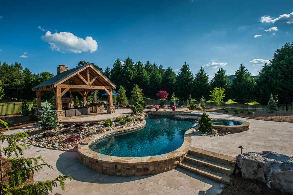 Montana Getaway - Rustic - Pool - Other - by Selective Designs by Shane ...