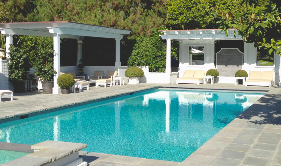 Montecito, CA | Landscape Design - Traditional - Pool - Santa Barbara ...