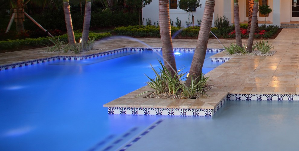 More pool photos from Latin Accents tiles - Mediterranean - Pool - Los ...