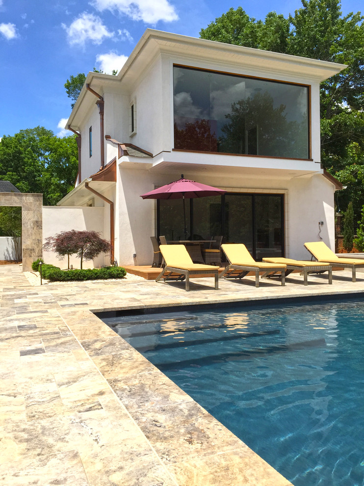 MORROCROFT POOL HOUSE - Contemporary - Pool - Charlotte - by Greg Perry ...