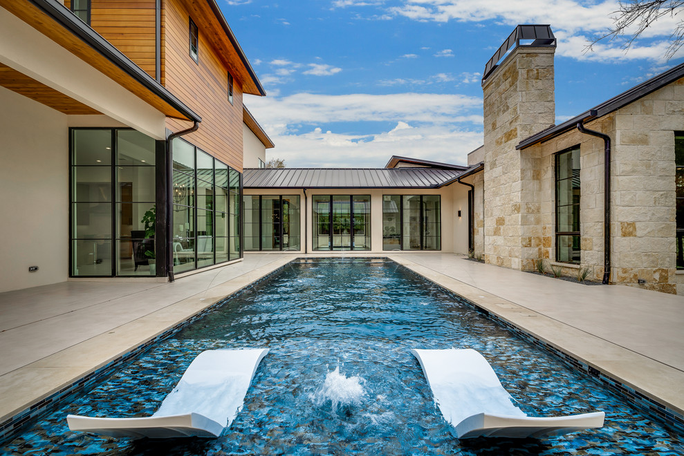 MOSS FARMS - Contemporary - Pool - Dallas - by Atwood Custom Homes | Houzz