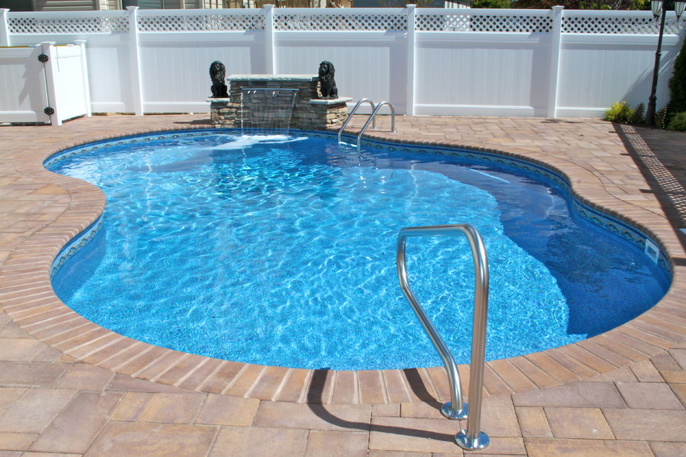 Mountain Lake Pools - Tropical - Pool - New York - by Fuggetta ...