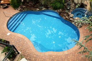 Mountain Lake Pools - Tropical - Pool - New York - by Fuggetta ...