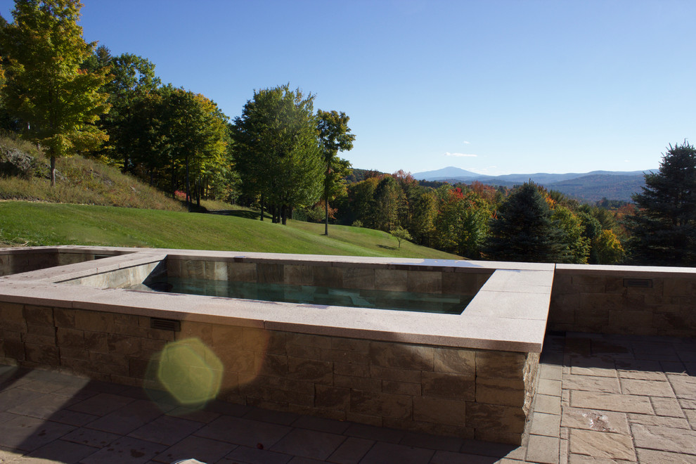 Mountain View Soake Pool - Traditional - Pool - Boston - by Soake Pools ...