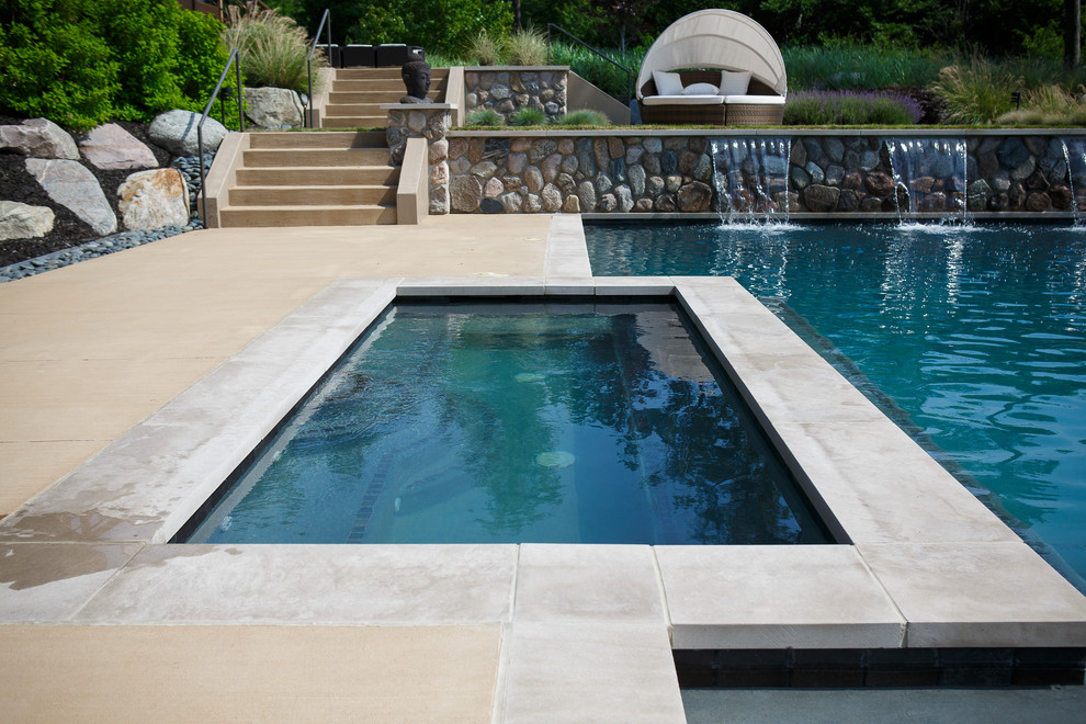 Muskegon Project - Modern - Pool - Grand Rapids - by MeadowGreen Group ...