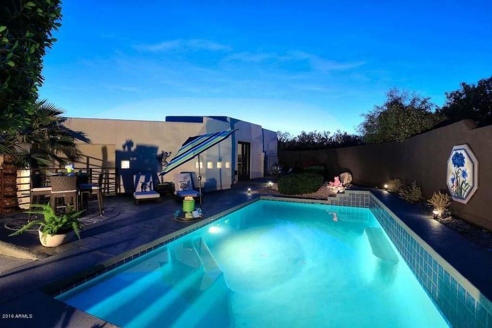 Mustang Residence - Contemporary - Pool - Phoenix - by Threaded Studios ...