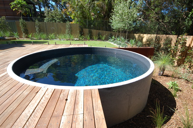 Native garden design - Contemporary - Pool - Sydney - by Space ...
