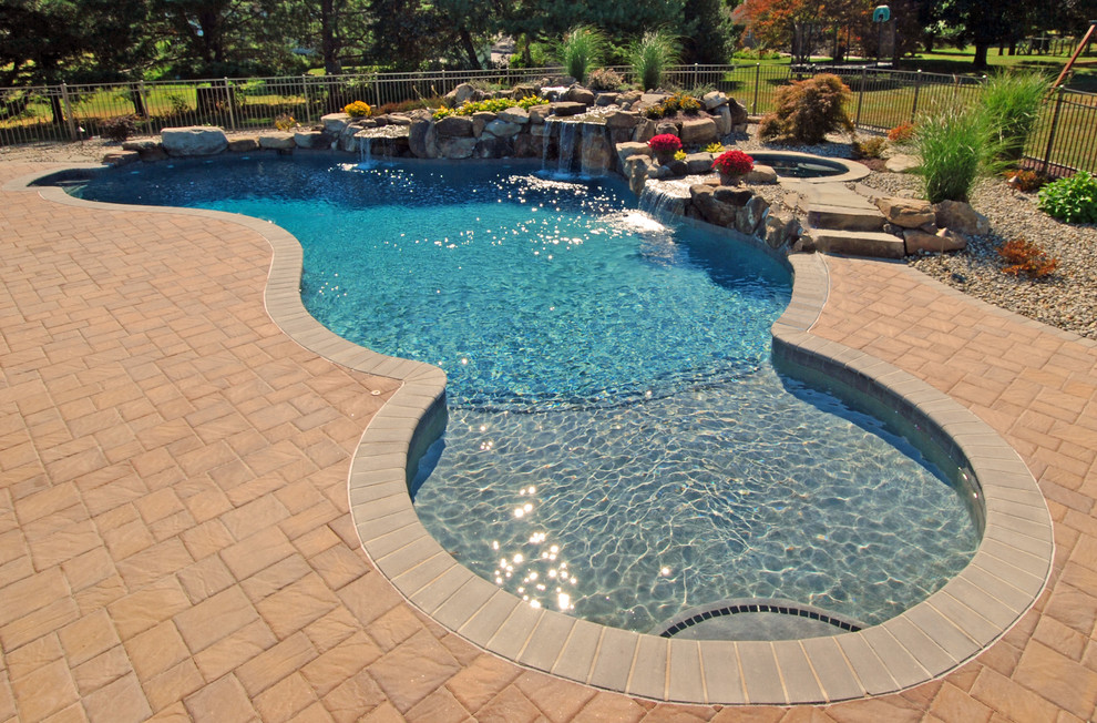 Natural Freeform Pools - Tropical - Pool - Philadelphia - by Swim-Mor ...