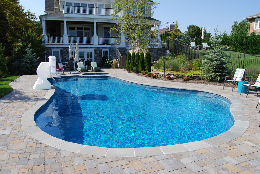 Natural Freeform Pools - Traditional - Pool - Philadelphia - by Swim ...