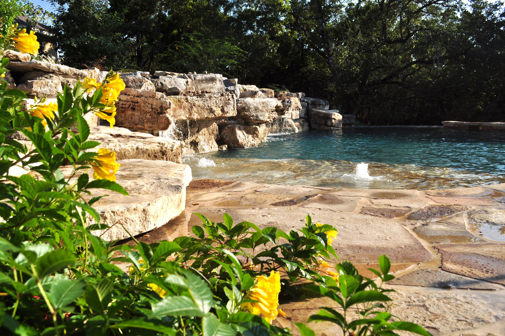 Natural Hill Country Swimming Hole - Traditional - Pool - Austin - by ...