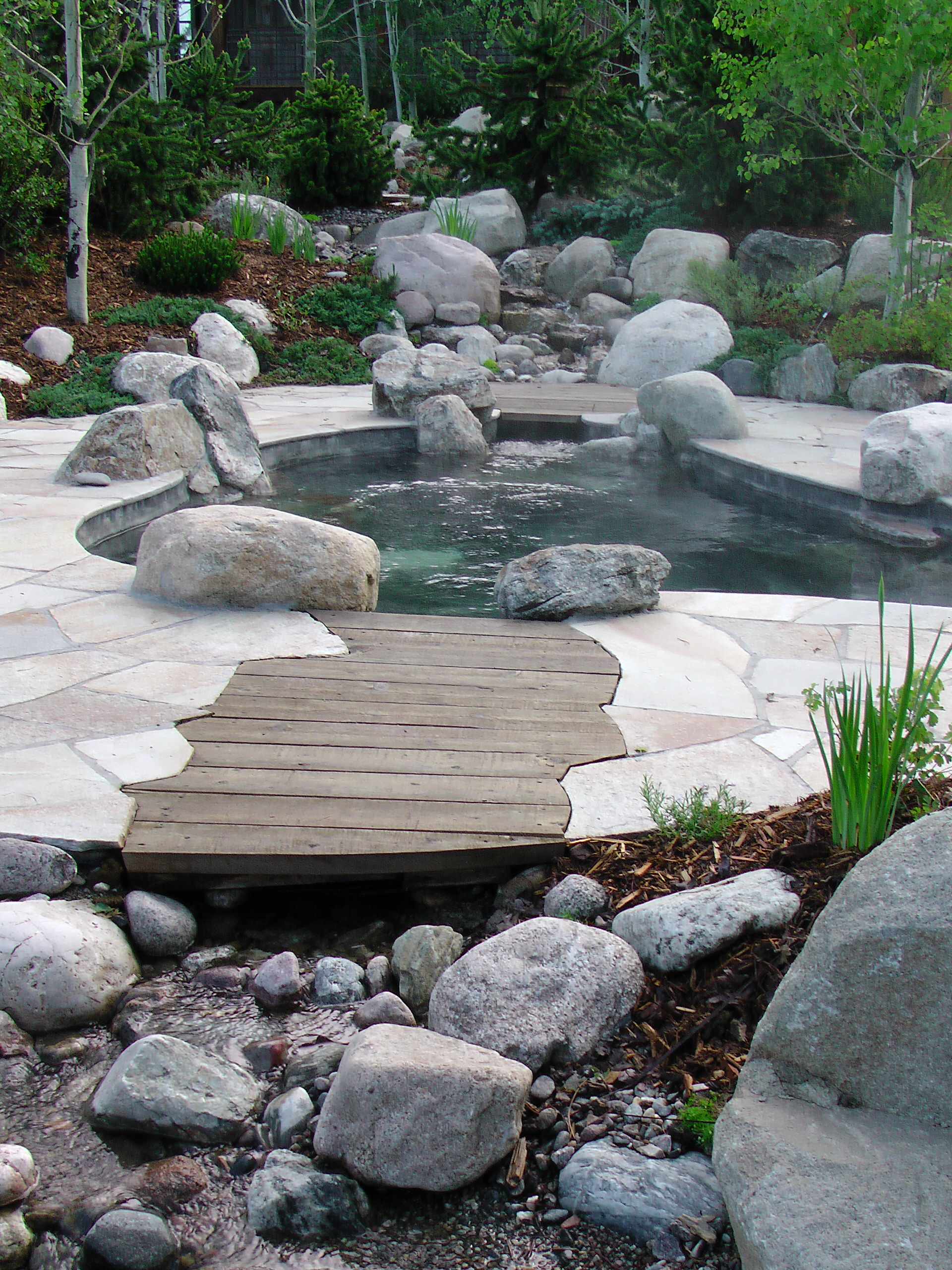 Natural Backyard Stream Outdoor Waterfall Installation: How To Get