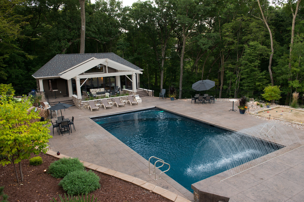 Naturally Elegant - Modern - Pool - Cedar Rapids - by Pool Tech | Houzz