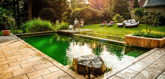 Naturpools Eichler Gartenideen - Pool - Leipzig - by Eichler ...