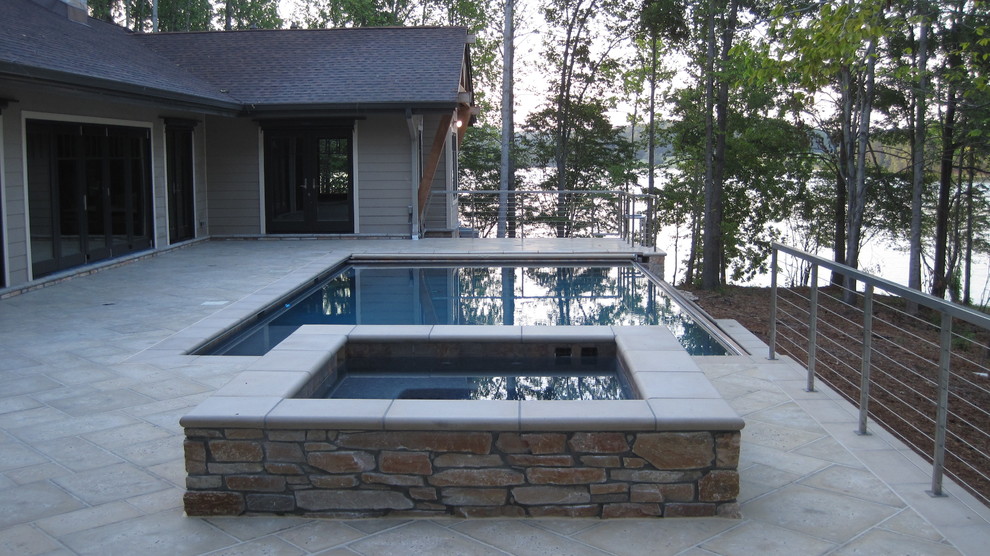 Negative Edge - Traditional - Pool - DC Metro - by THE POOL COMPANY ...