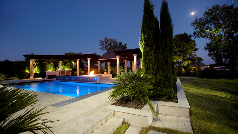 Neoclassic Inspired Garden - Traditional - Pool - Dallas - by Matthew ...