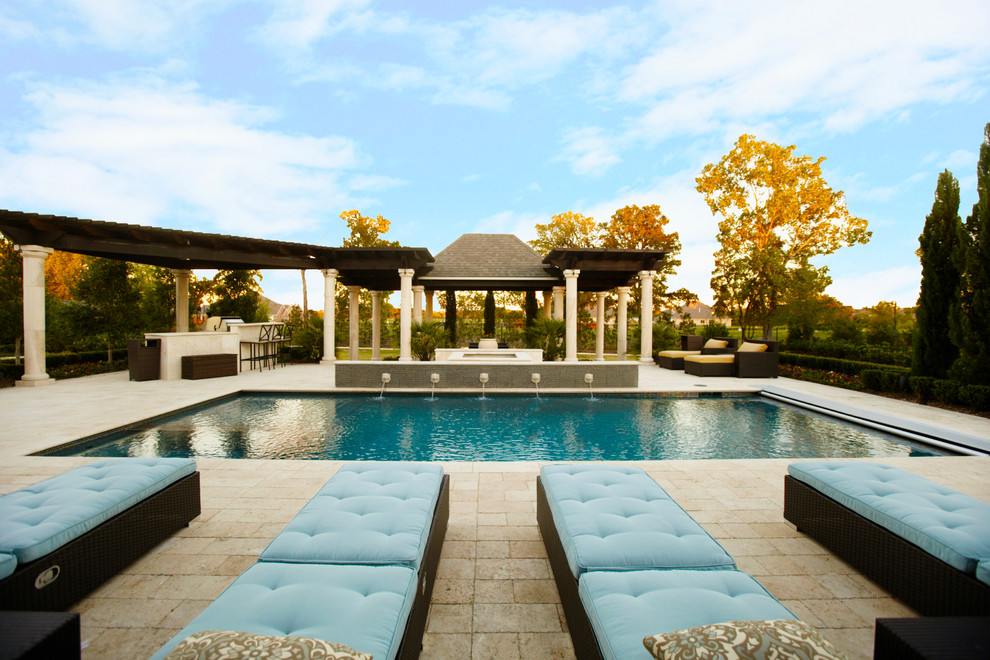 Neoclassic Inspired Garden - Klassisch - Pools - Dallas - von Matthew ...