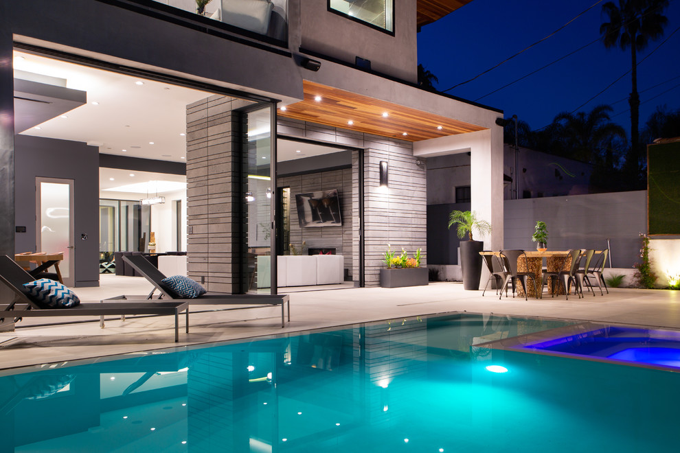 New Construction Modern Home - Modern - Pool - Los Angeles - by Kofler ...