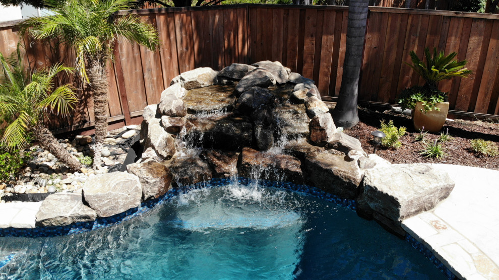 New Construction - Residential Pool & Spa - Piscina - San Francisco - de Adams Pool Solutions ...