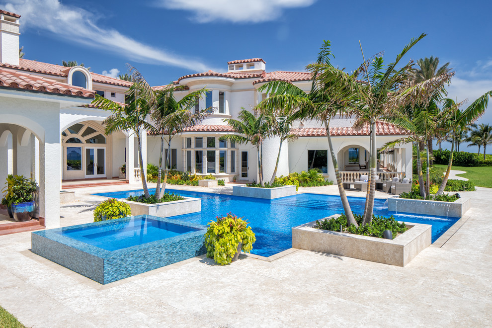 New Custom Luxury Swimming Pool in Stuart, Florida - Modern - Pool ...