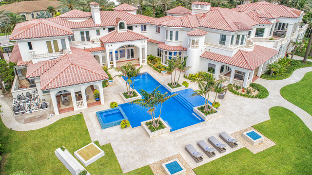New Custom Luxury Swimming Pool in Stuart, Florida - Modern - Pool ...
