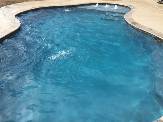 New Gunite Swimming Pool - Contemporain - Piscine - La Nouvelle-Orléans ...