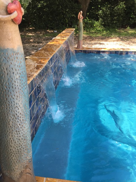 New Gunite Swimming Pool - Contemporary - Swimming Pool & Hot Tub - New ...