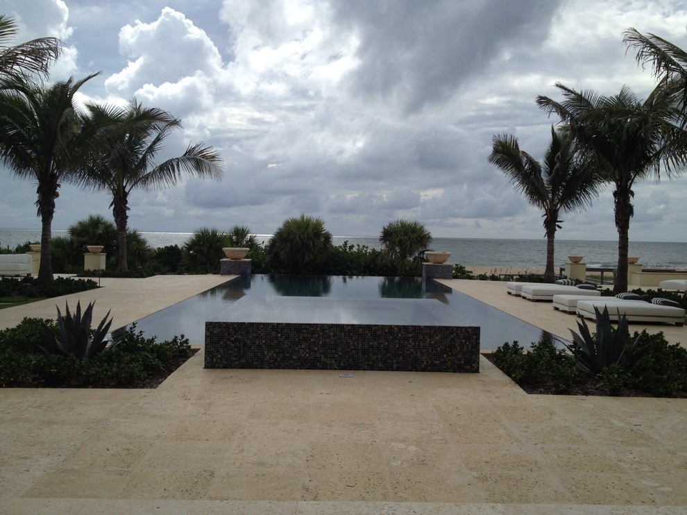 New Pool Photos - Contemporary - Pool - Miami - by Pool Tek of the palm ...
