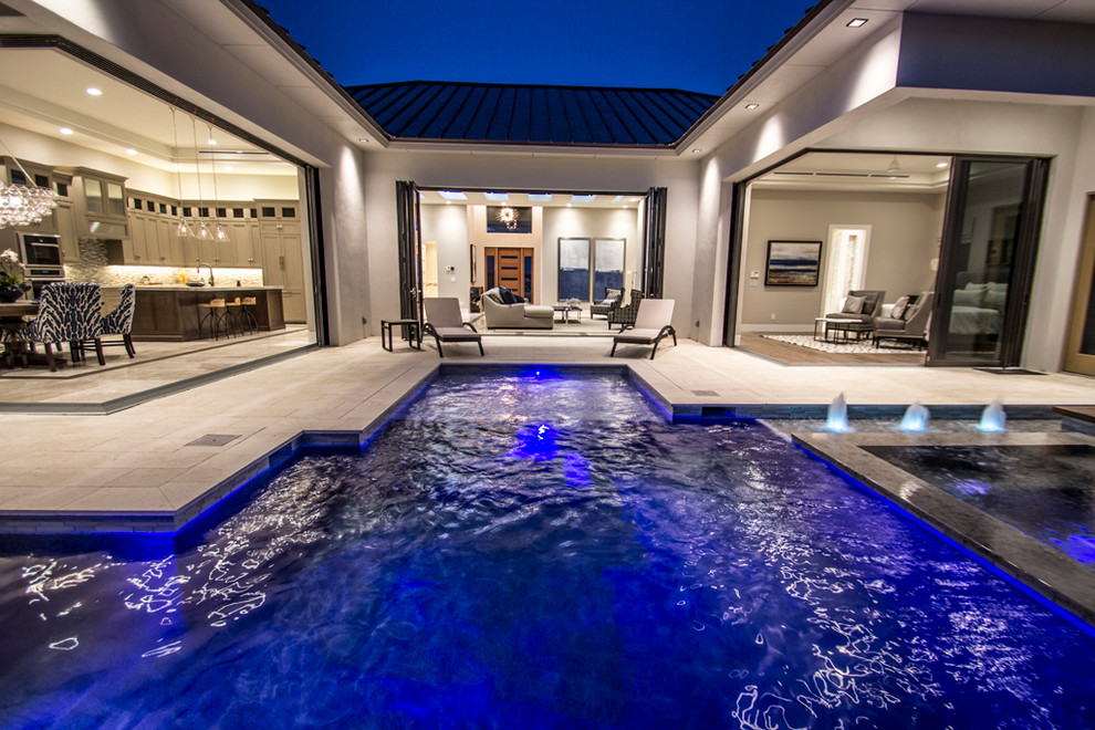 Newport Model at Naples Reserve - Modern - Pool - Miami - by G2 Studios ...